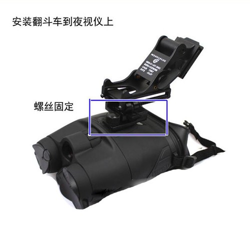 FAST Helmet NVG Metal Mount for YUKON Pirate Binocular Night Vision ...