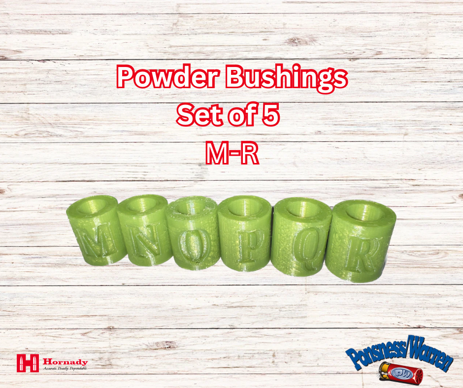Ponsness Warren / Hornady / Pacific Powder Bushings M - R Set of 5 | eBay