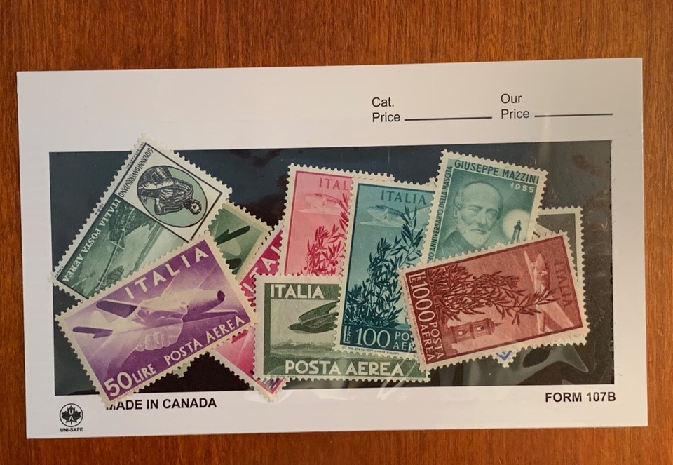 ITALY 1945-64 MNH AIRMAIL STAMPS, NICE CRISP EXAMPLES, GROUP LOT OF (11 ...