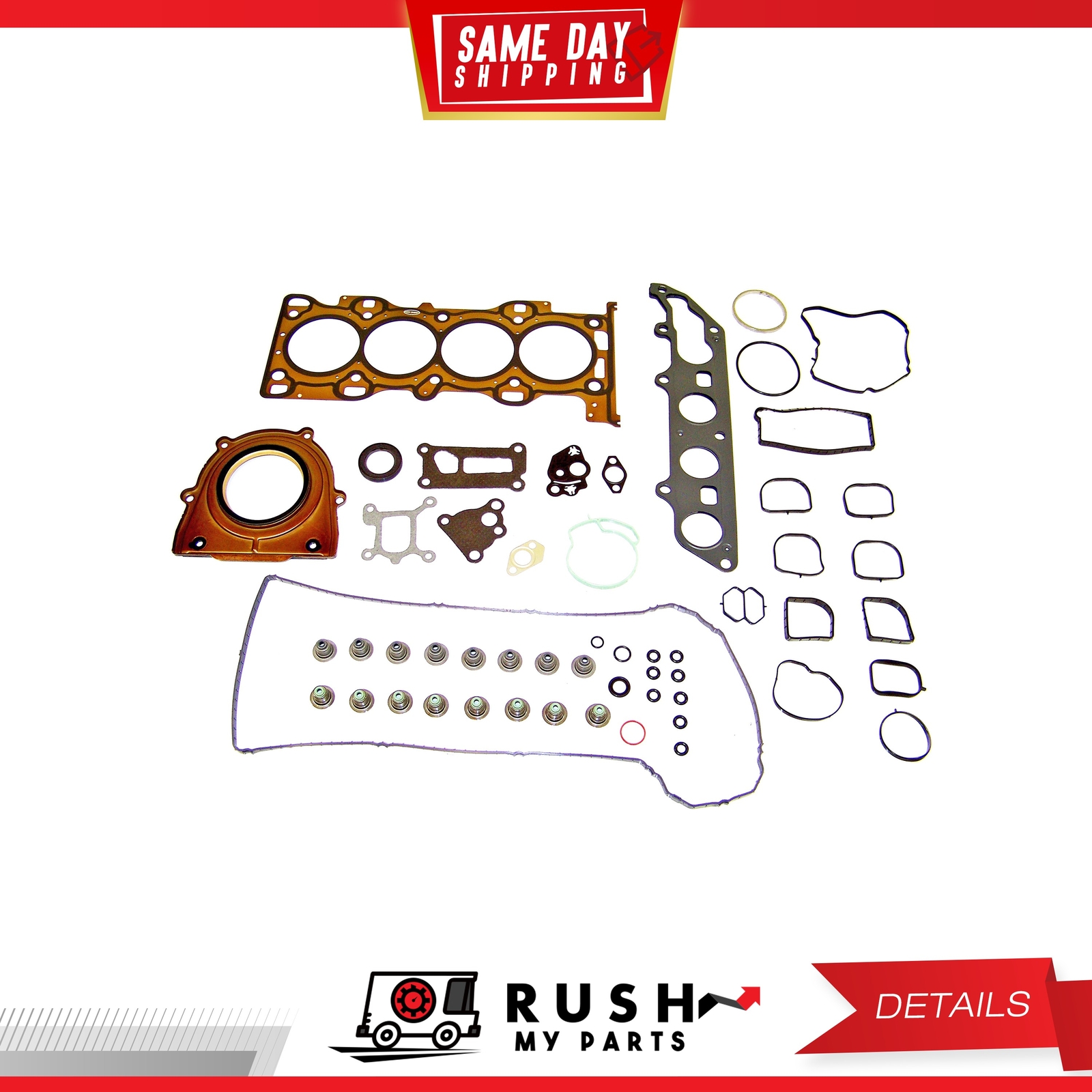 05-06 Master Engine Rebuild Kit For Ford Focus 2.0L L4 DOHC 16v DNJ ...