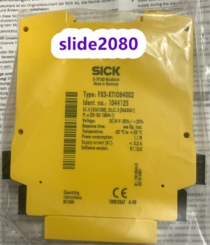 Sick FX3-XTIO84002 Safety relay V1 FX3-XTIO84002 | eBay