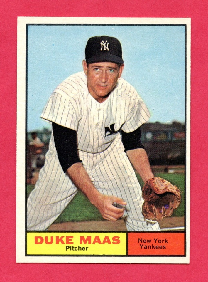 1961 TOPPS Baseball Complete Your Set 201 - 587 | eBay