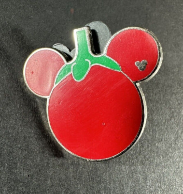 Disney WDW HM Hidden Mickey III Tomato Mickey Head Food Icon Pin (U8 ...
