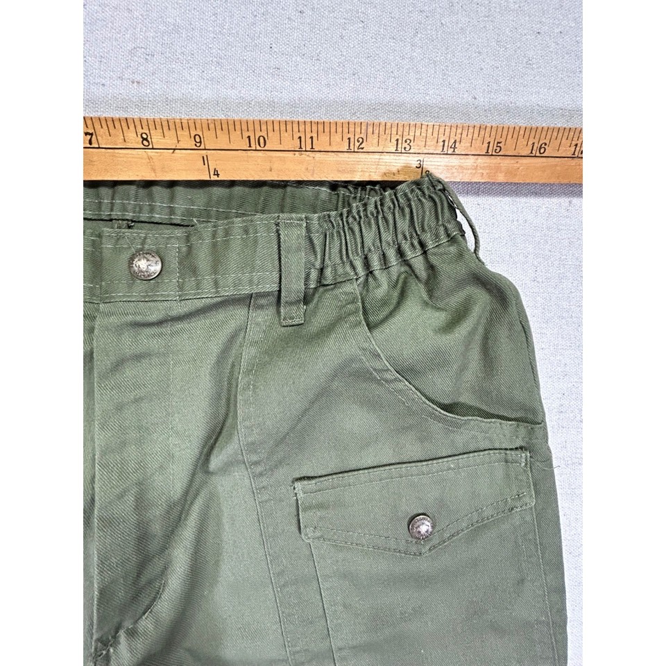 BOY SCOUTS OF AMERICA Men's 34 Pants Official Uniform Raw Hem Union USA ...