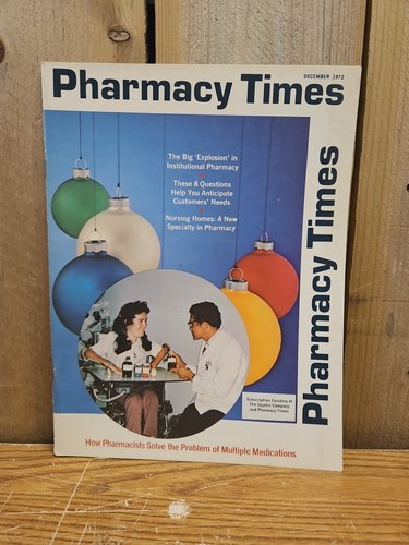 PHARMACY TIMES Magazine December 1972 How Pharmacists solve Prolem ...
