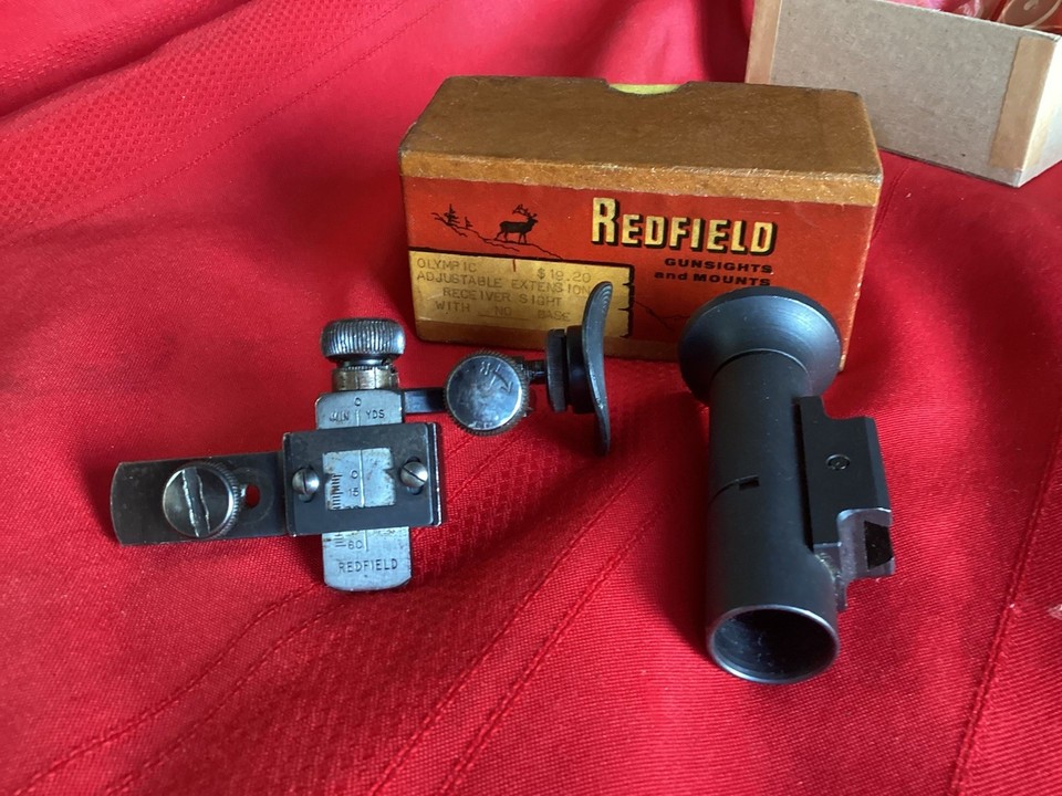 REDFIELD OLYMPIC REAR SIGHT & Olympic Front Sight | eBay