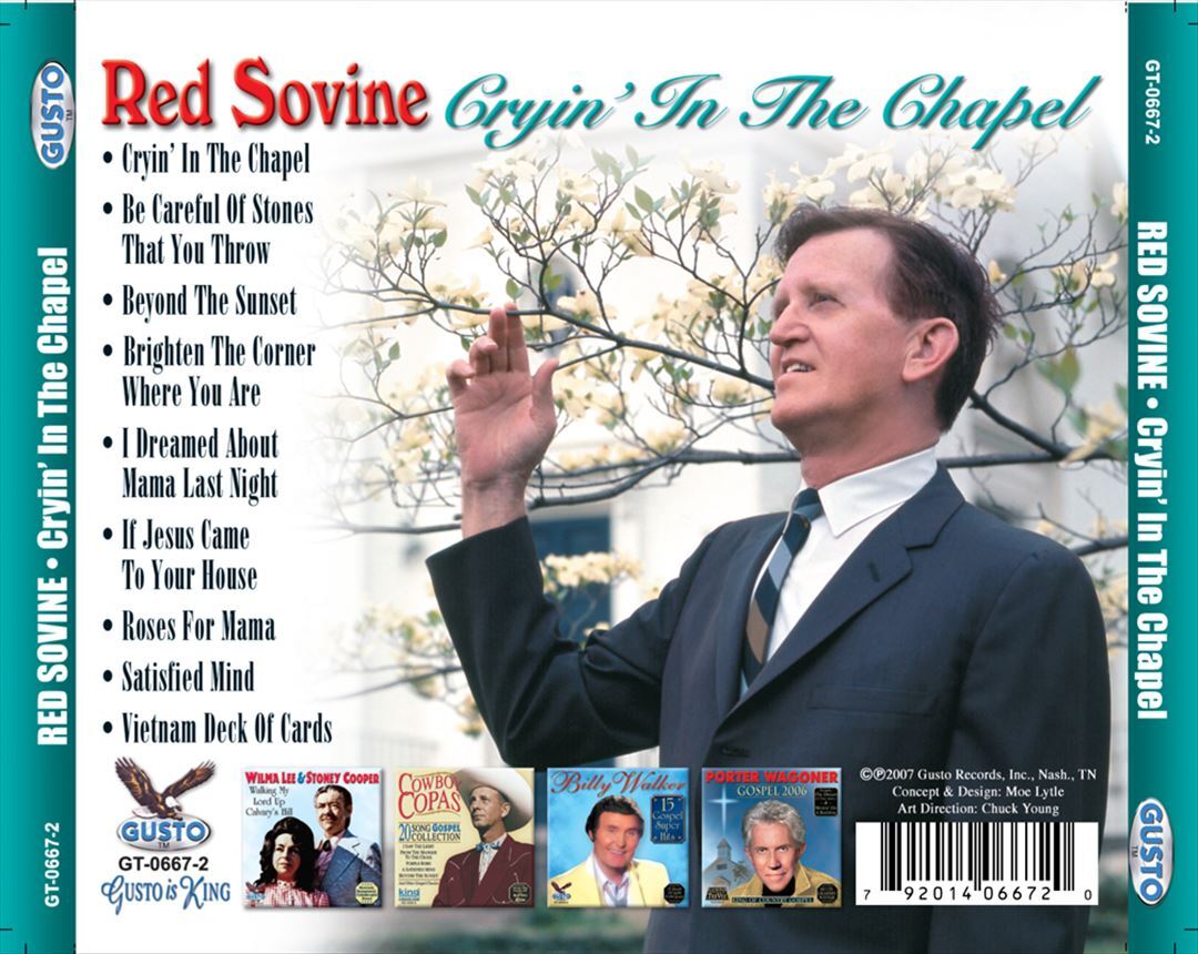 RED SOVINE - CRYIN' IN THE CHAPEL NEW CD 792014066720| eBay