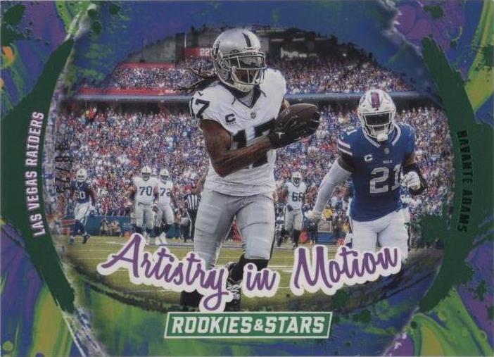 2024 Panini Rookies & Stars - Artistry in Motion Davante Adams #Aim-Das ...