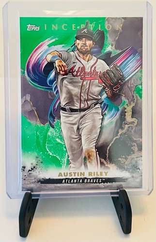 Austin Riley 2023 Topps Inception #48 Green Braves | eBay