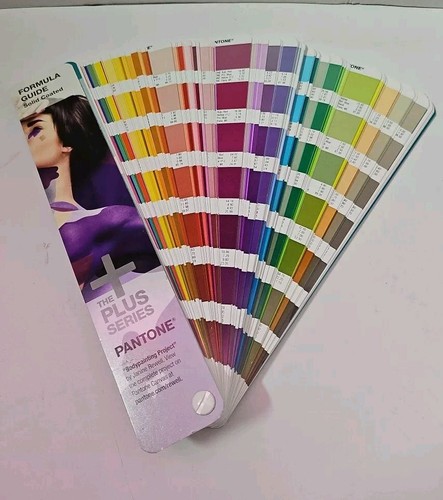Pantone Plus Series Solid Coated Formula Color Guide PMS Book | eBay