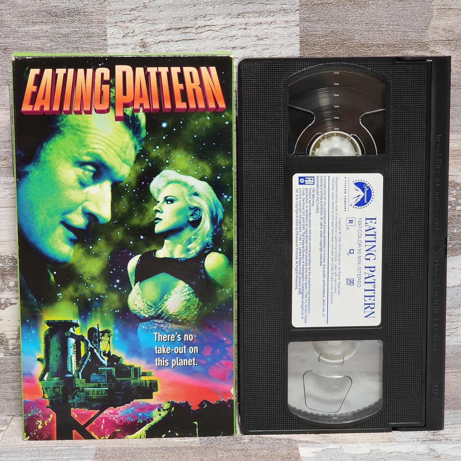Eating Pattern (VHS, 1996) Brian Downey, Eva Habermann | eBay
