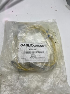 Pack of 10 Cablexpress Mini CAT6 RJ45 568B Slim Clear Boot Cable 3ft ...