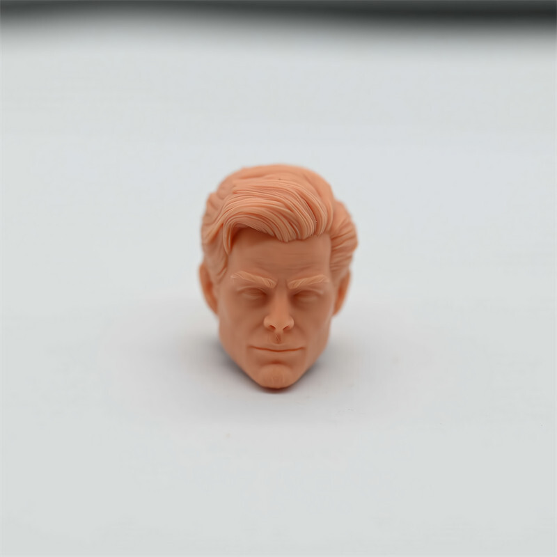 1/10 Scale Wonder Woman Chris Pine Head Sculpt Unpainted Fit 7" Neca ...