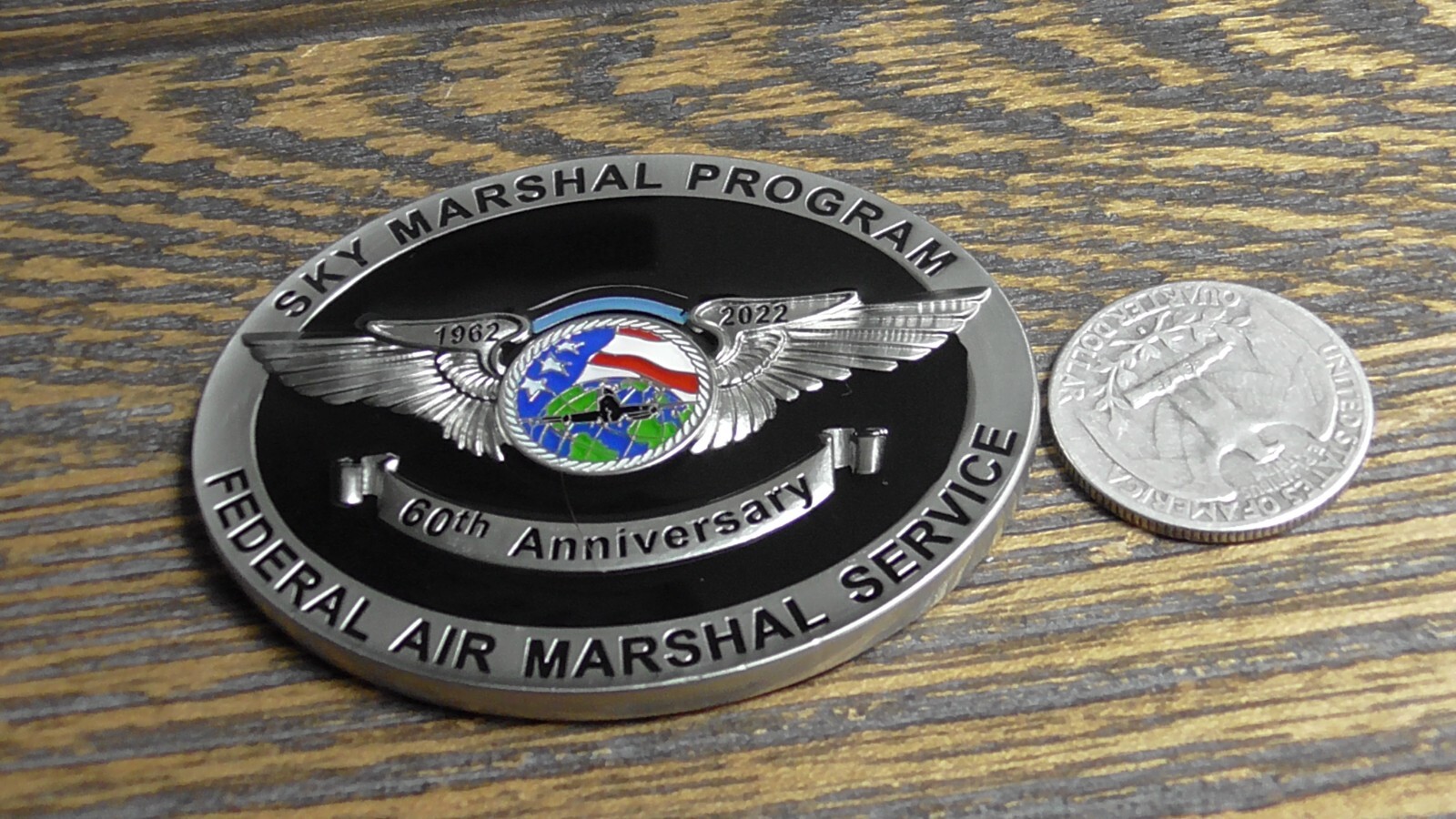 FAMS Federal Air Marshal Sky Marshal Program 60th Anniversary Challenge ...