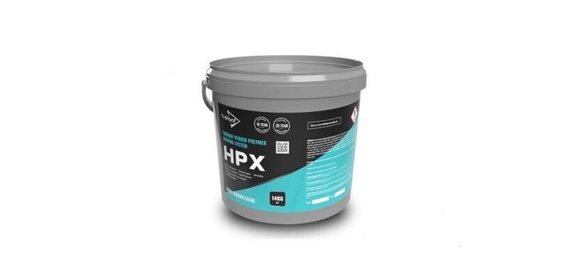 Triroof HPX Hybrid Polymer Liquid Roofing System Membrane Dark Grey ...
