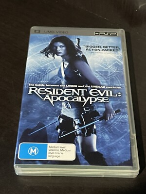Resident Evil Apocalypse - UMD Video - Sony PSP PlayStation Portable ...
