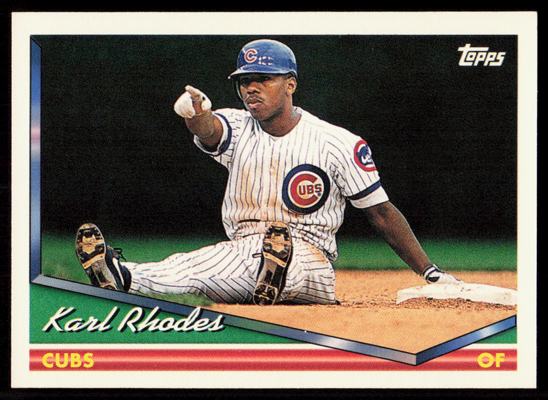 1994 Topps 657 Karl Rhodes Chicago Cubs | eBay