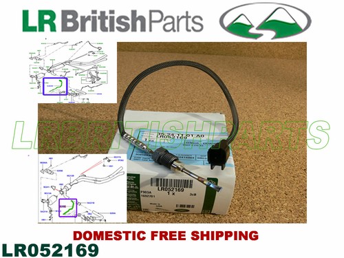 GENUINE LAND ROVER EXHAUST SENSOR RANGE ROVER 10-12 4.4 DIESEL LR052169 ...