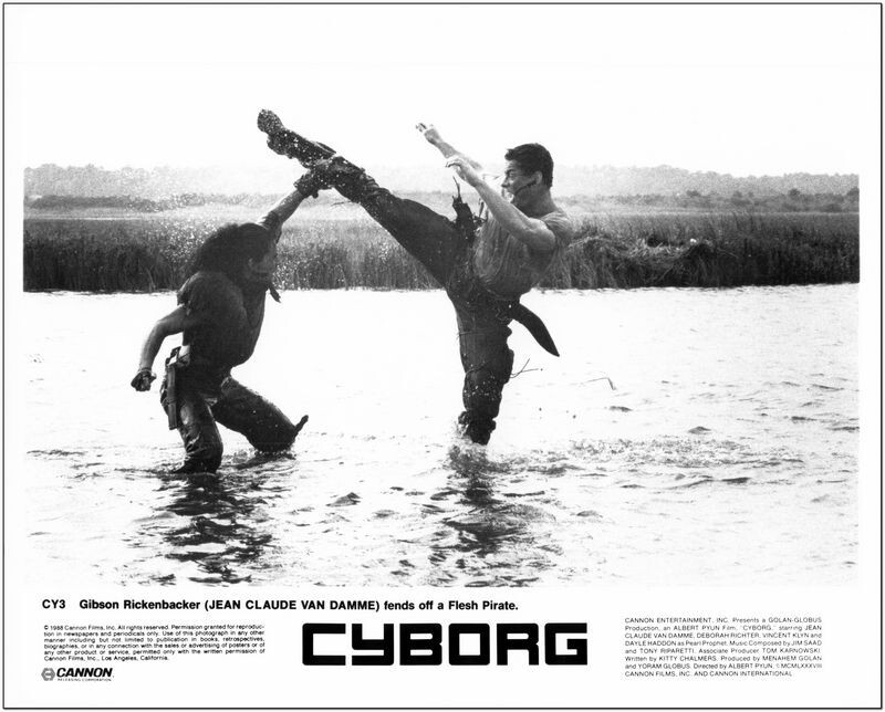 CYBORG - 1989 - Original Press Kit - Includes 6 Photos - JEAN-CLAUDE ...