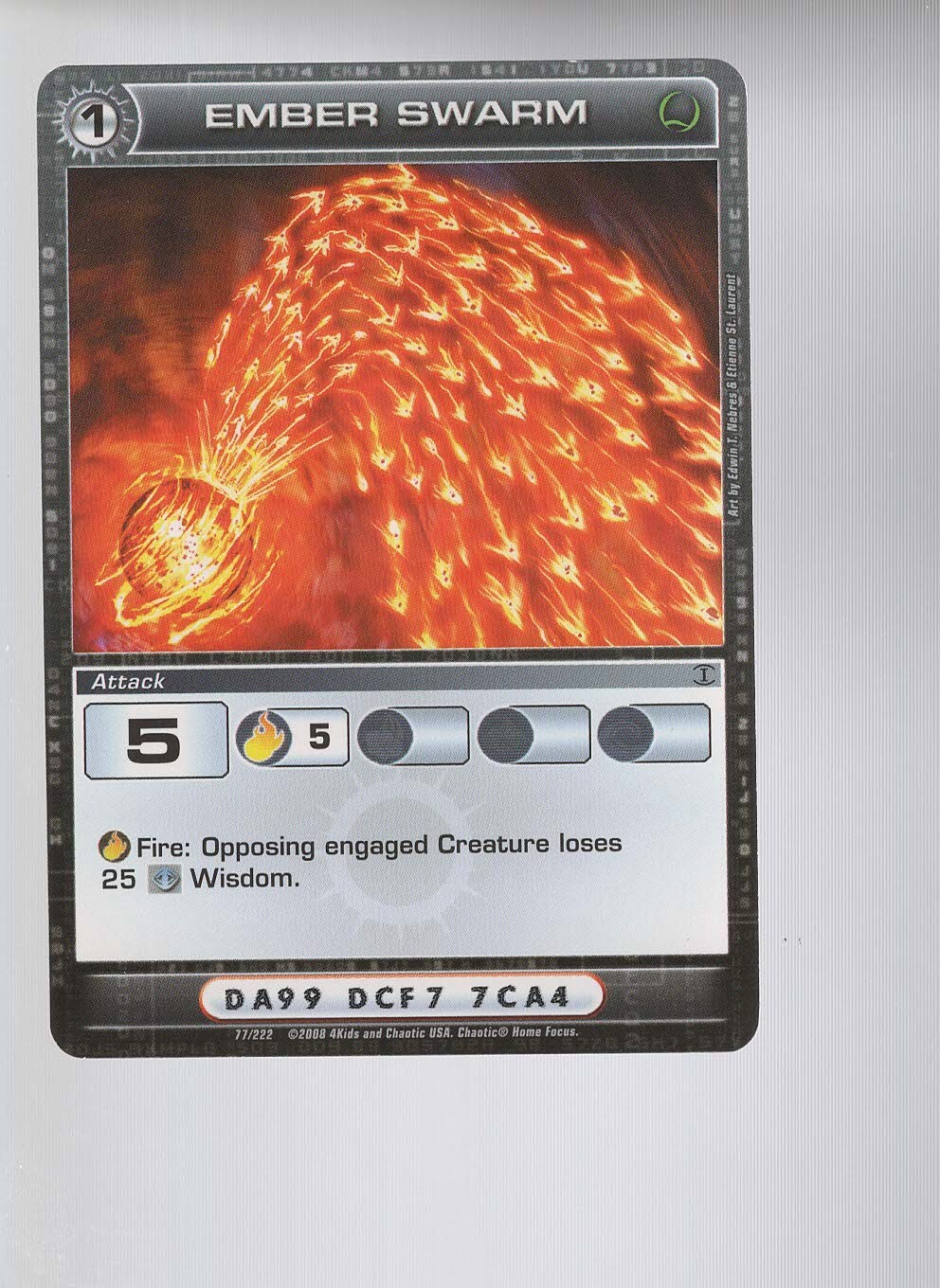 Chaotic Attack Ember Swarm common | eBay