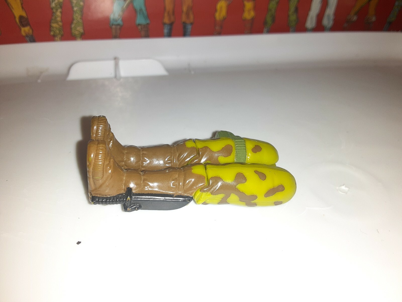 1989 STALKER (V2) Tundra Ranger G.I. Joe 3.75 inch Figure Parts - Legs ...