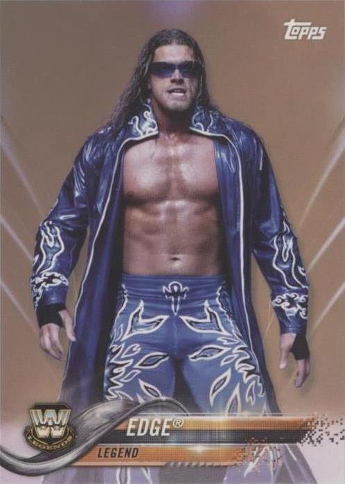 2018 Topps WWE Then Now Forever - Edge #192 Bronze for sale online | eBay