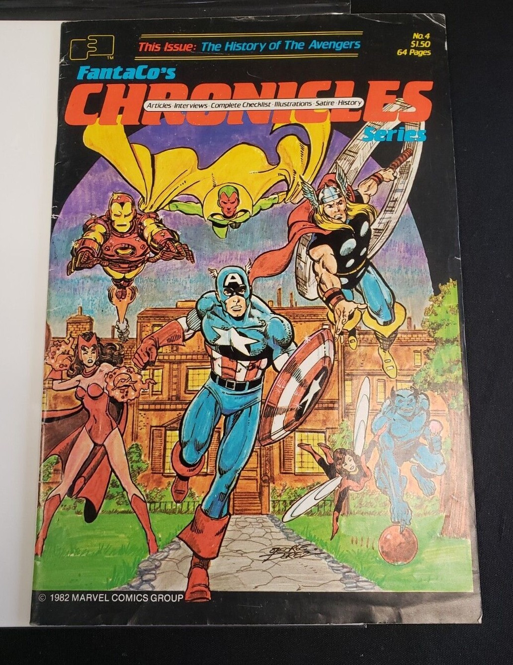 FANTACO'S CHRONICLES SERIES #4 (VF-) BAGGED & BOARDED, GEORGE PEREZ ...