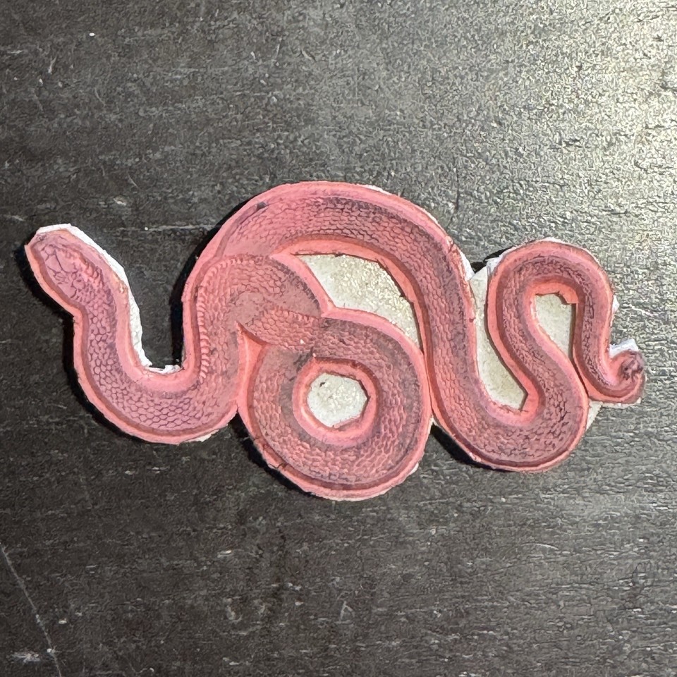 Good Stamps Stamp Goods Coiling Snake Rubber Stamp Cling Mount | eBay