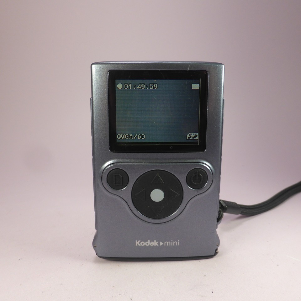 Kodak Mini Video Camera ZM1 Handheld HD Digital Camcorder Grey Tested ...