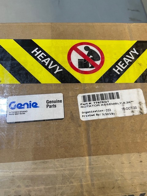 Genie 77874 77874GT - (genuine Oem) Genie Basket Rotator Assembly for ...
