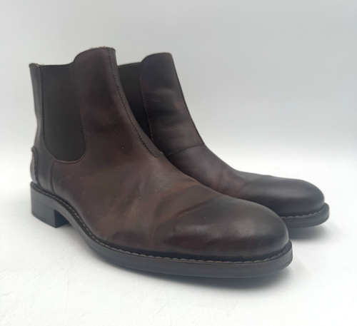 LIGHTLY USED Wolverine MONTAGUE Men's Chelsea Work Boot Brown US Size 9 ...