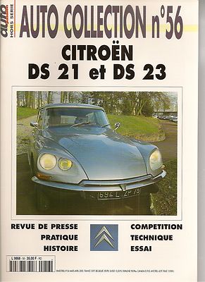 AUTO COLLECTION 56 CITROEN DS 21 CITROEN DS 23 CITROEN DS 21 CITROEN ...