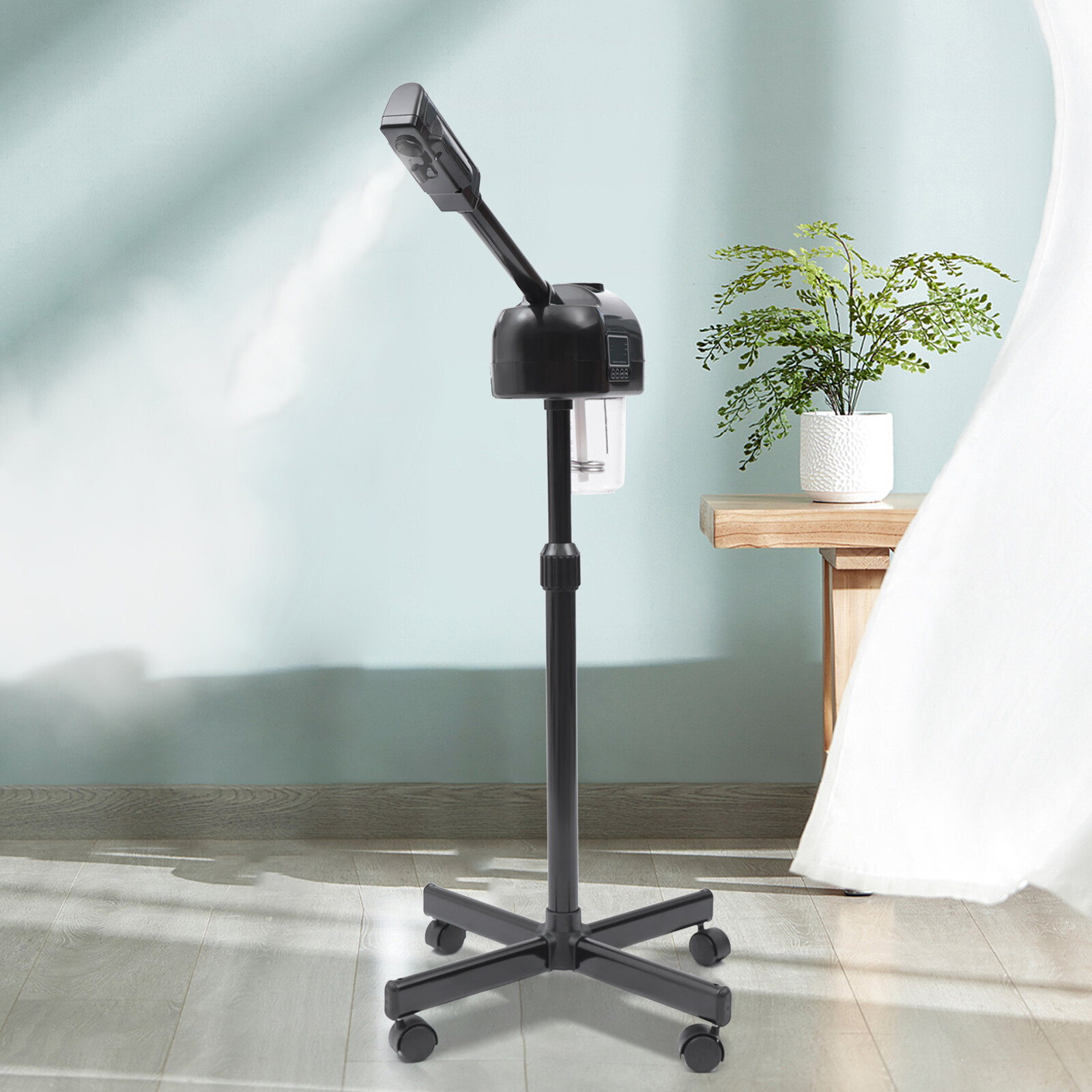 2 In1 Professional Facial Steamer LCD Lamp Hot Ozone Spa Salon Beauty ...