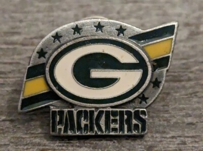 Green Bay Packers Official NFL Football Team Pewter And Enamel Lapel ...