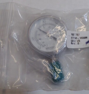 NEW Tescom Brooks 2" Gauge Stainless 47760-V030M 1/4" Male VCR Swivel ...