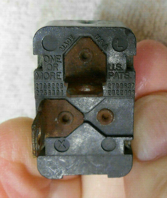 Vintage 3 Bulb 12 Volt Green Signal-Stat Flasher # 143 Chevy Corvette ...