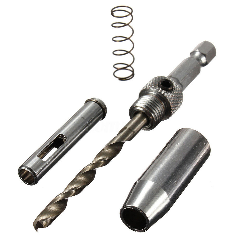 Door Lock Hinge Drill Bit Set Self Centering Hinge Drill Bit For Wood ...