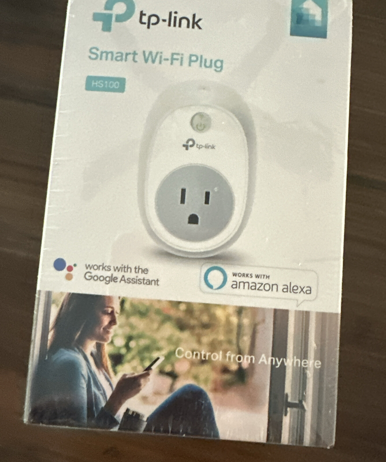 TP-LINK Kasa HS100 Smart Wi-Fi Plug - Google, Alexa, Samsung, Apple ...