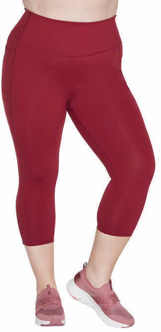 Skechers Go Walk Ladies High Waist Mid Calf Capri Legging Small NEW | eBay