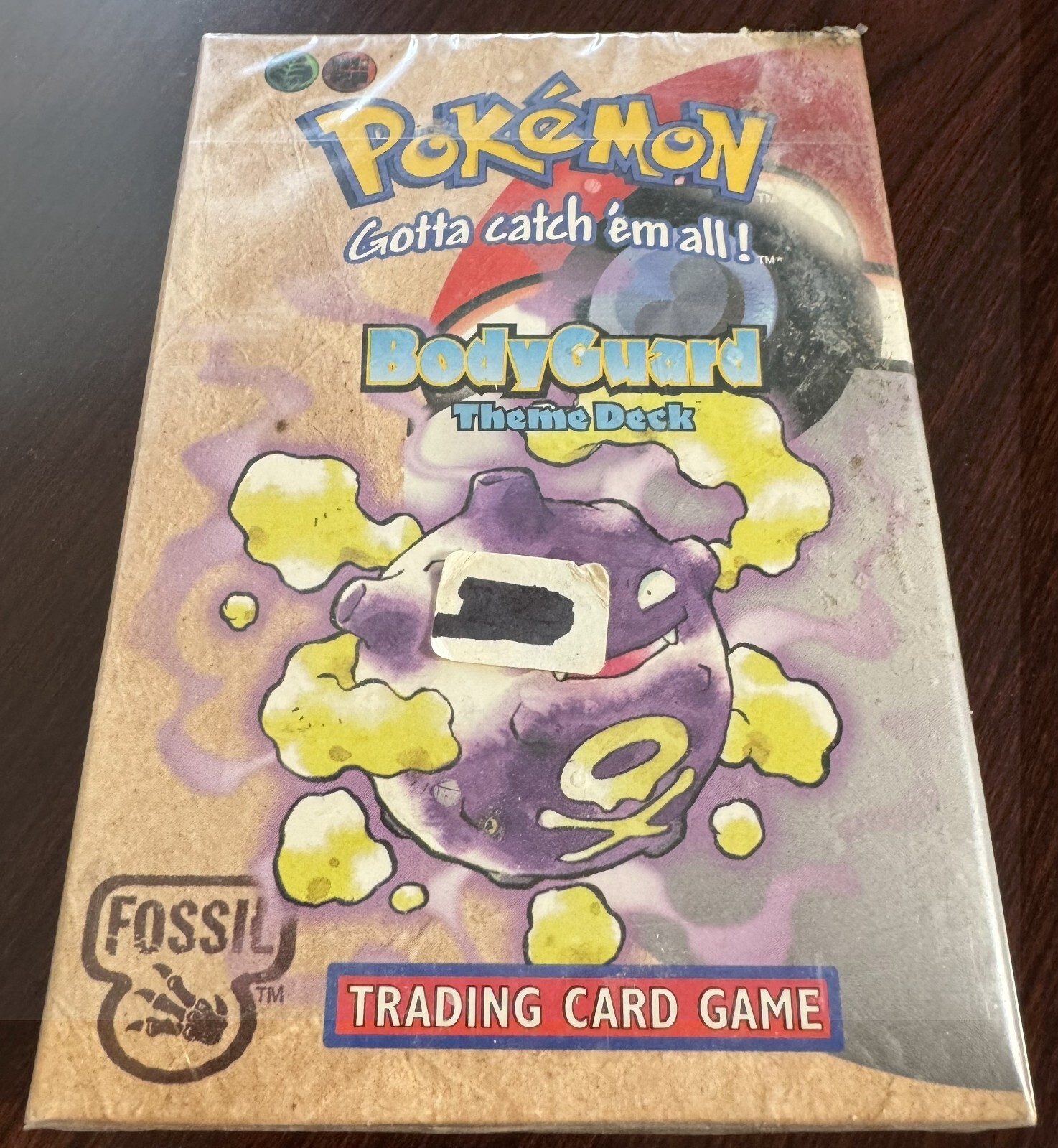 Pokémon Wizards Of The Coast 1999 Fossil Bodyguard Theme Trading Card ...