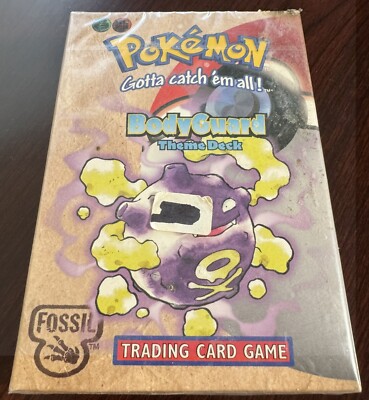 Pokémon Wizards Of The Coast 1999 Fossil Bodyguard Theme Trading Card ...