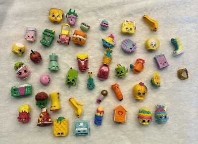 Shopkins Kids Childrens Mini Miniature Figures Toy Lot Collectible qty ...