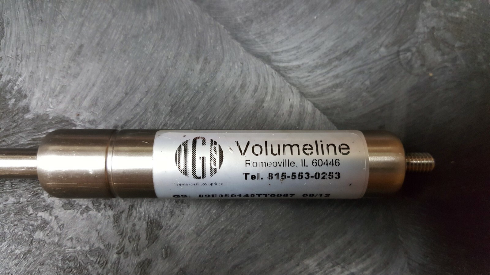 Volumeline 89F050140TT067 High Pressure Gas Shock 15LBS. FORCE | eBay
