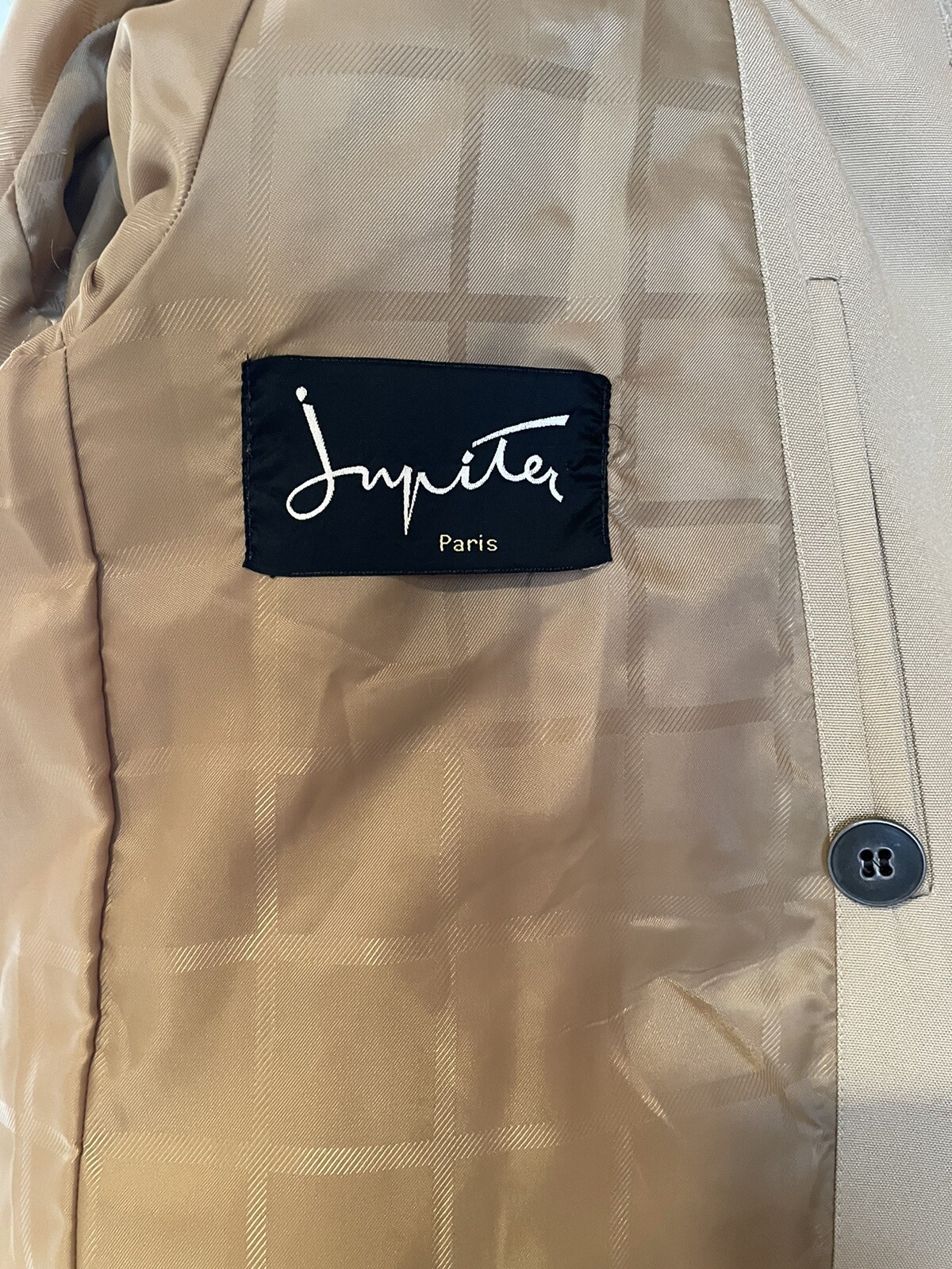 Vintage Jupiter Paris 1960s Classic Trench Coat Jacke… - Gem