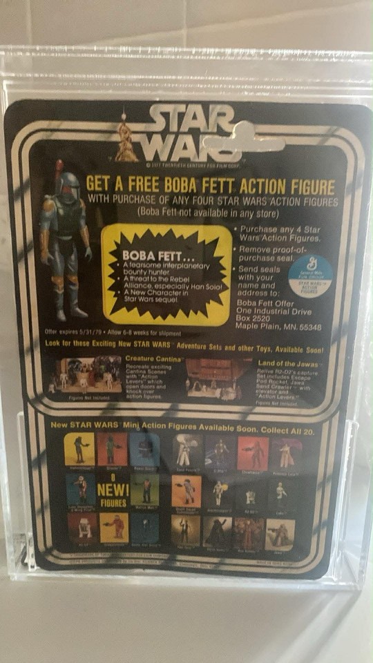Star Wars Kenner 20 Back Death Squad Commander AFA 80 | eBay UK