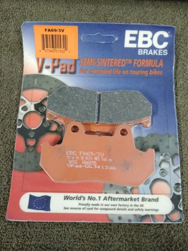 NEW EBC Brakes FA69/3V for Motorcycle / ATV / High Performance ...