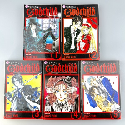 Godchild Vol 1-5 by Kaori Yuki - Shojo Beat English Manga Paperback ...