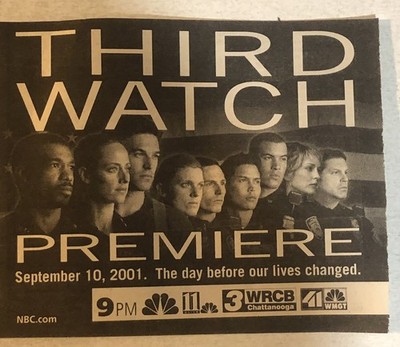 Third Watch Tv Series Vintage Print Ad Bobby Cannavale Eddie Cibrian ...