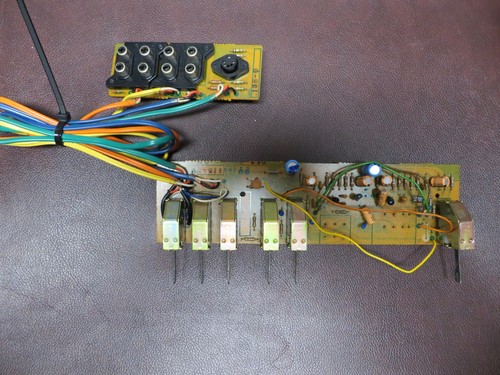 PIONEER SX-1080 STEREO RECEIVER FLAT AMP BOARD GWG-112 W/ RCA INPUTS ...