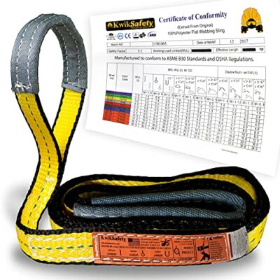 KwikSafety Mighty Sumo Web Sling | Durable ASME Tested Rigging Towing ...